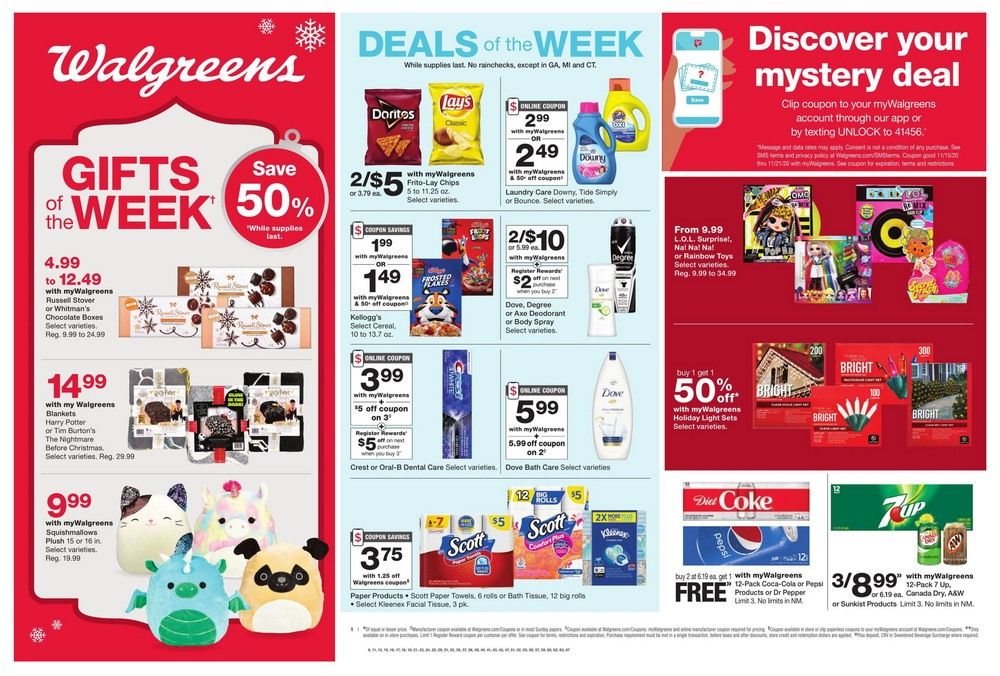 Walgreens Weekly Ad Nov 15 – Nov 21, 2020