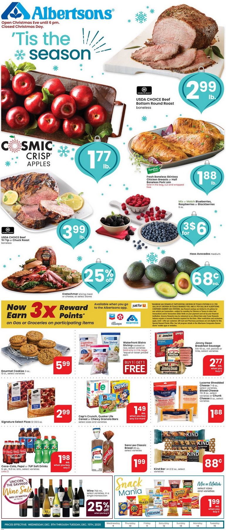 Albertsons Weekly Ad Dec 09 – Dec 15, 2020