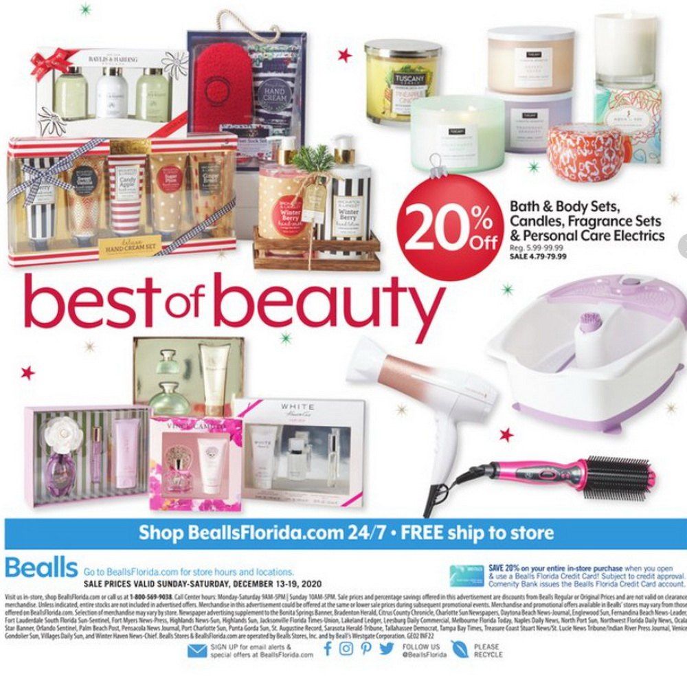 Bealls Weekly Ad Dec 13 – Dec 19, 2020