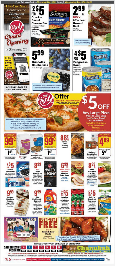 Big Y Weekly Ad Dec 10 – Dec 16, 2020