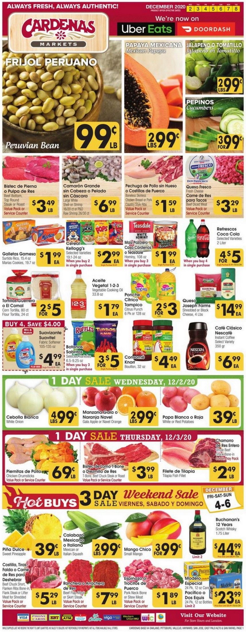 Cardenas Weekly Ad Dec 02 – Dec 08, 2020
