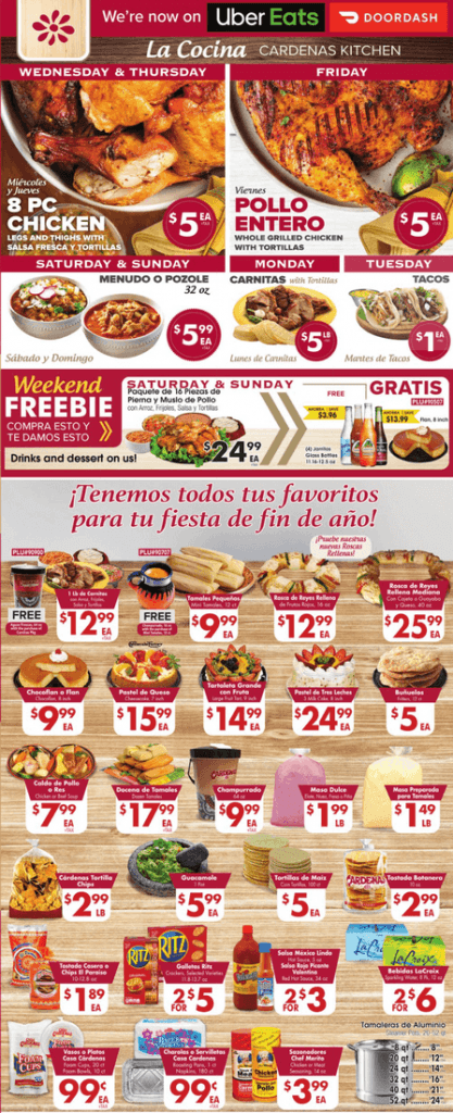 Cardenas Weekly Ad Dec 30, 2020 – Jan 05, 2021