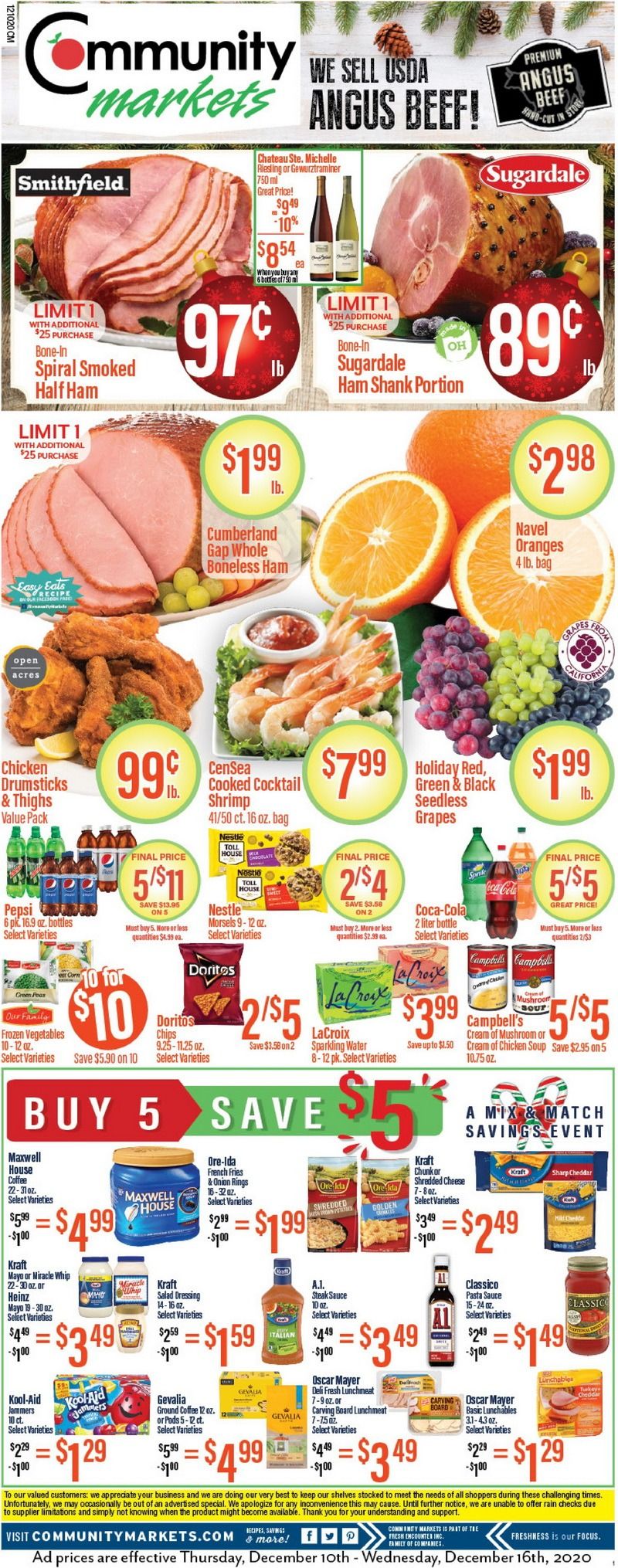 Community Markets Weekly Ad Dec 10 – Dec 16, 2020