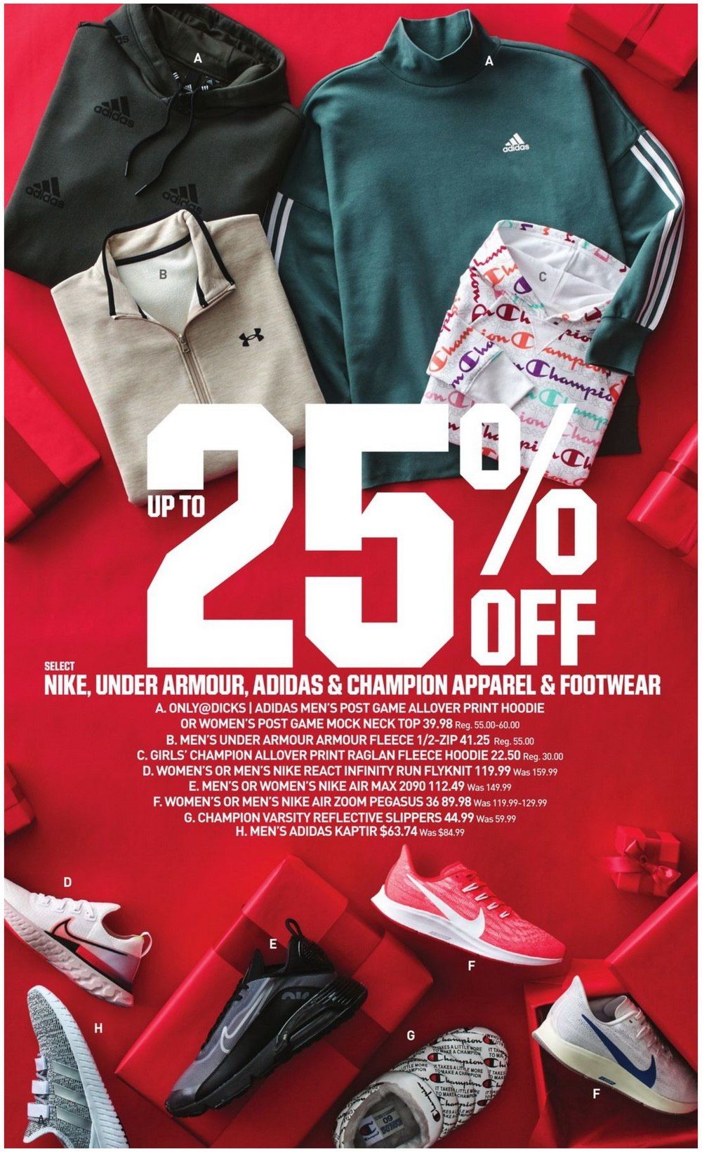 Dick's Sporting Goods Weekly Ad Dec 14 – Dec 24, 2020