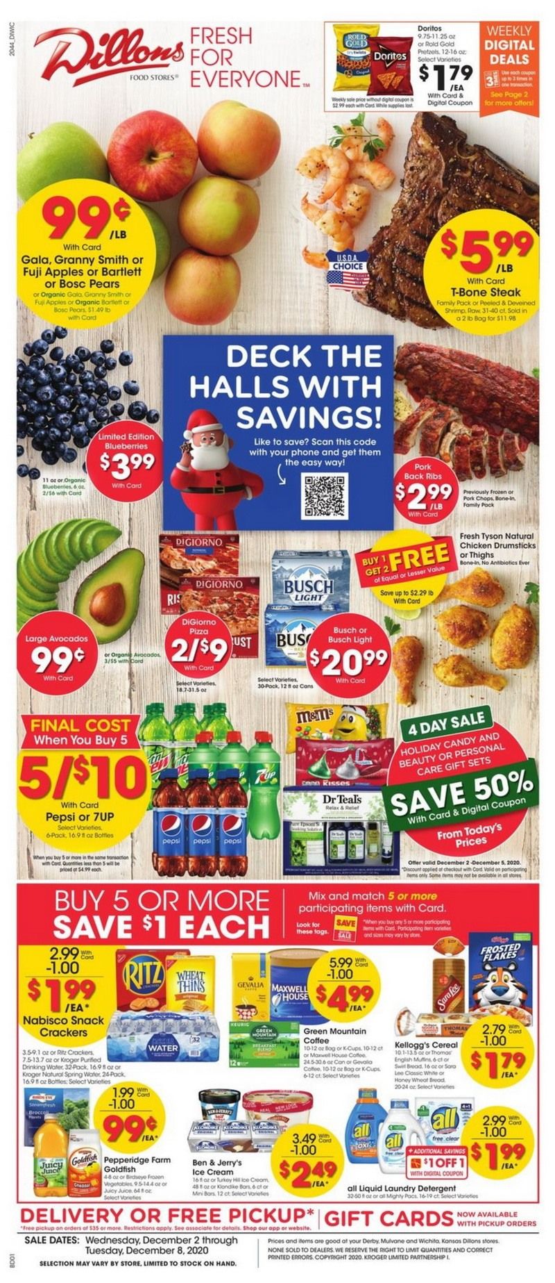 Dillons Weekly Ad Dec 02 – Dec 08, 2020