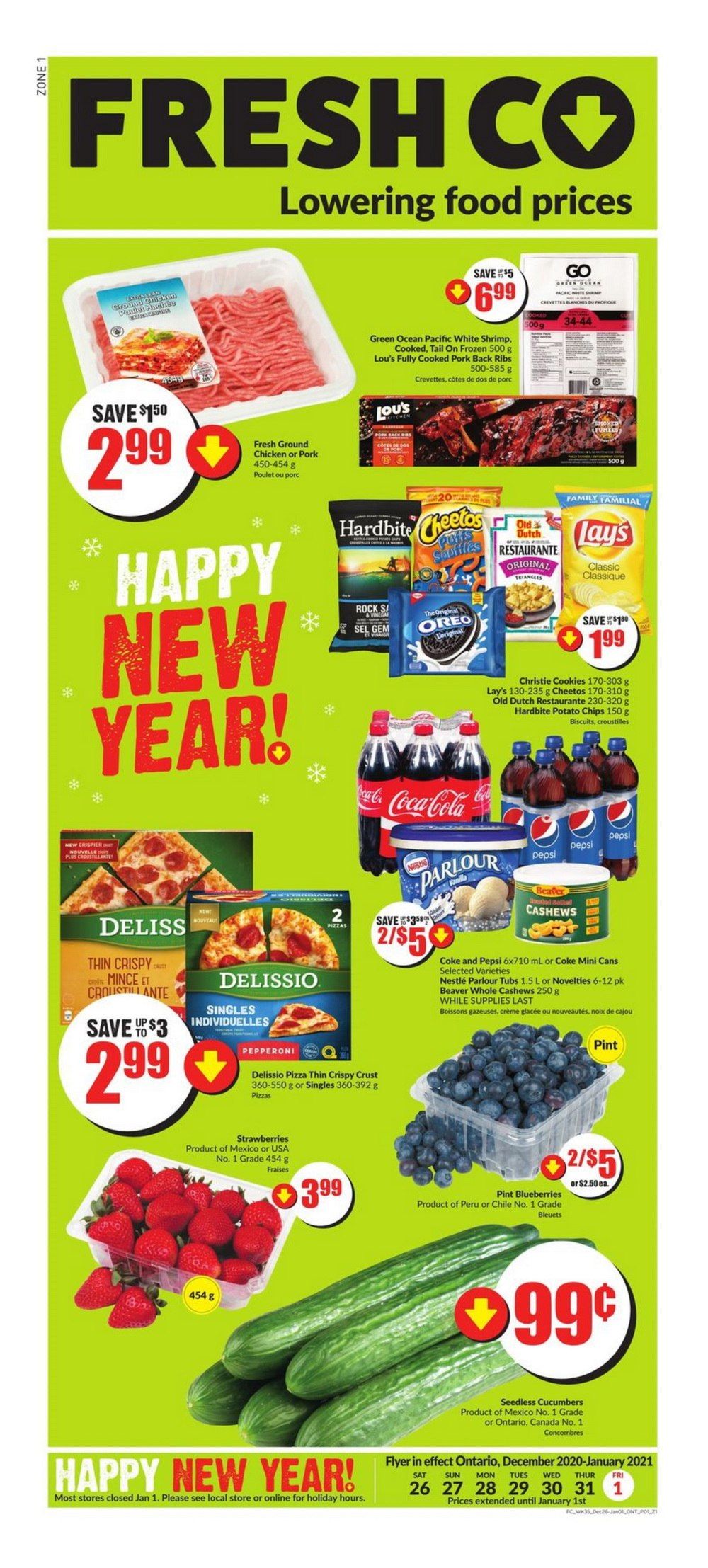 FreshCo Weekly Ad Dec 26, 2020 – Jan 01, 2021