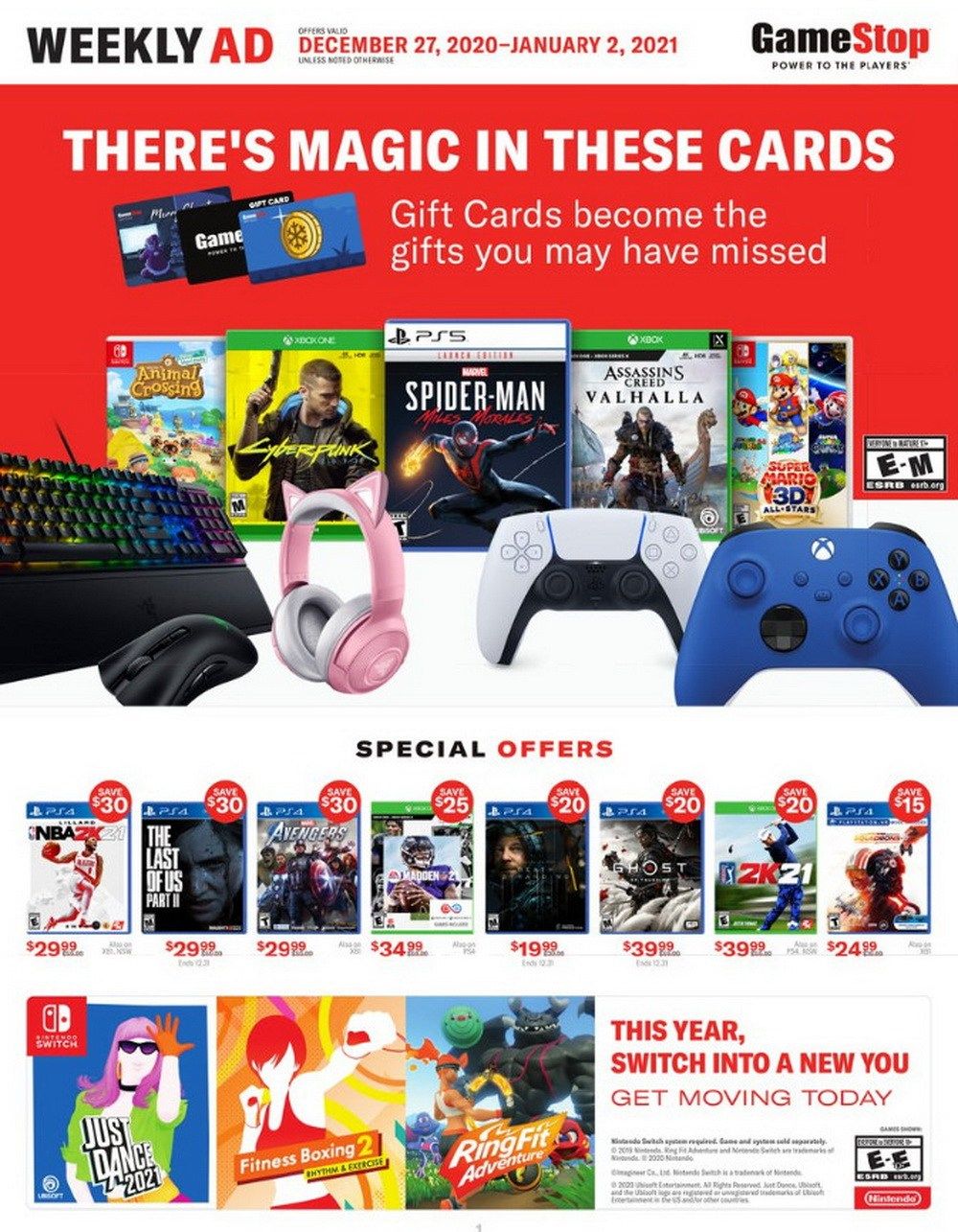 GameStop Weekly Ad Dec 27, 2020 – Jan 02, 2021