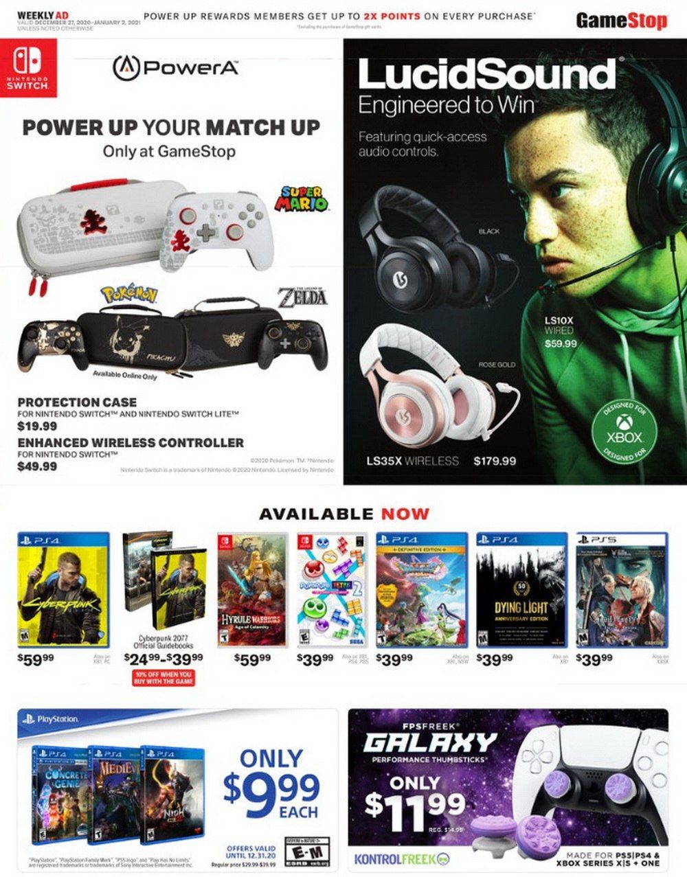 GameStop Weekly Ad Dec 27, 2020 – Jan 02, 2021