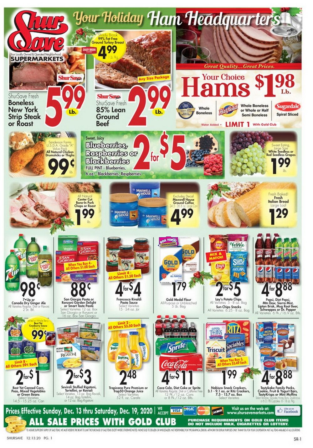 Gerrity's Supermarkets Weekly Ad Dec 13- Dec 19, 2020