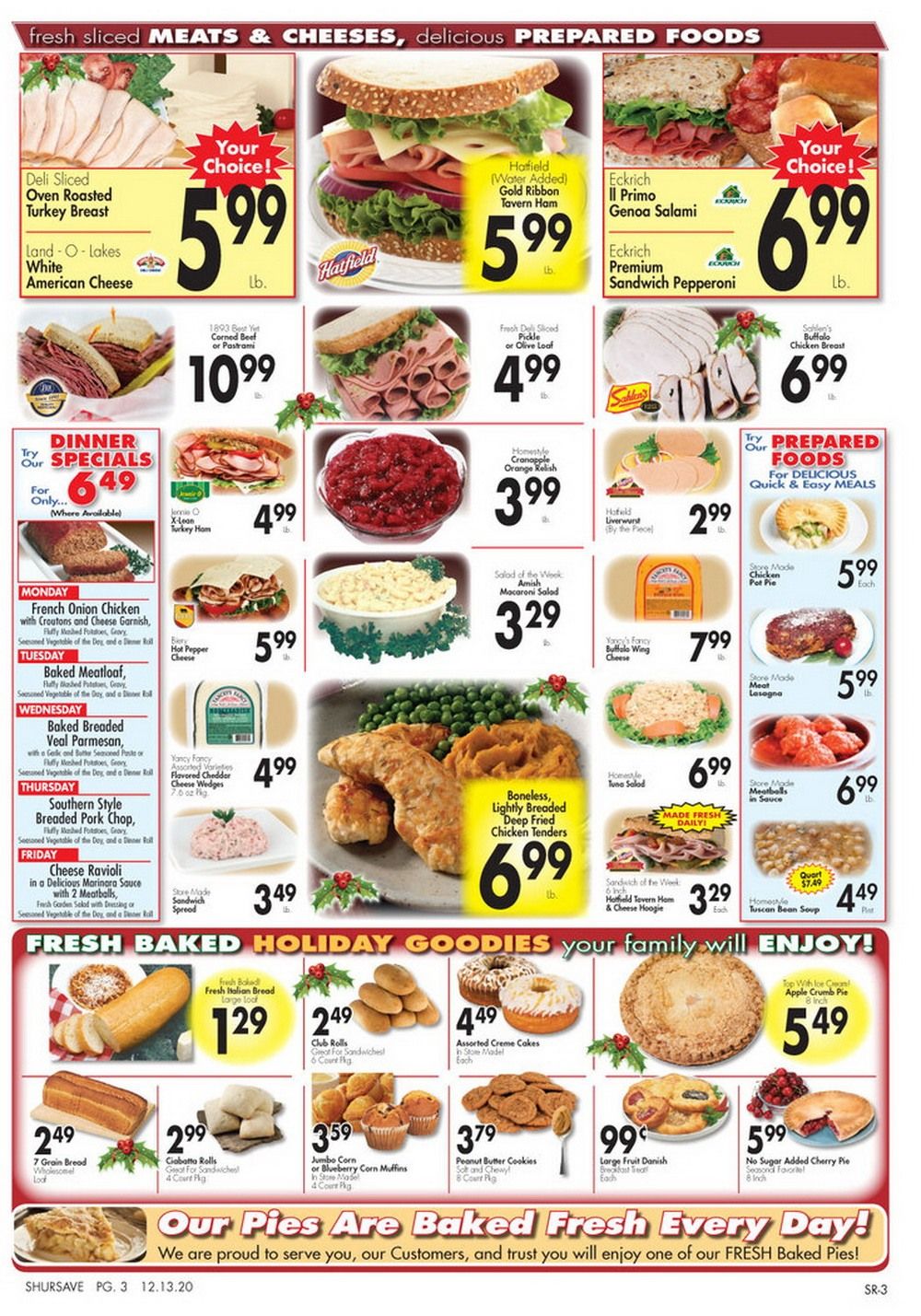Gerrity's Supermarkets Weekly Ad Dec 13- Dec 19, 2020