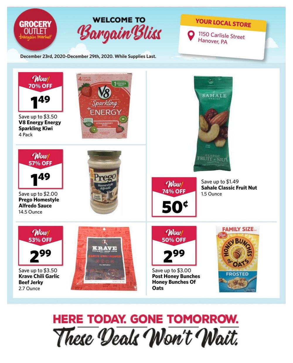 Grocery Outlet Weekly Ad Dec 23 – Dec 29, 2020