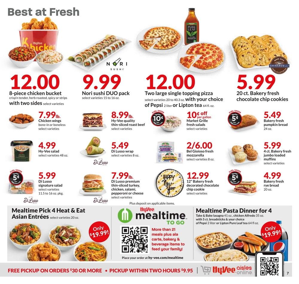 Hy-Vee Weekly Ad Dec 30, 2020 – Jan 05, 2021