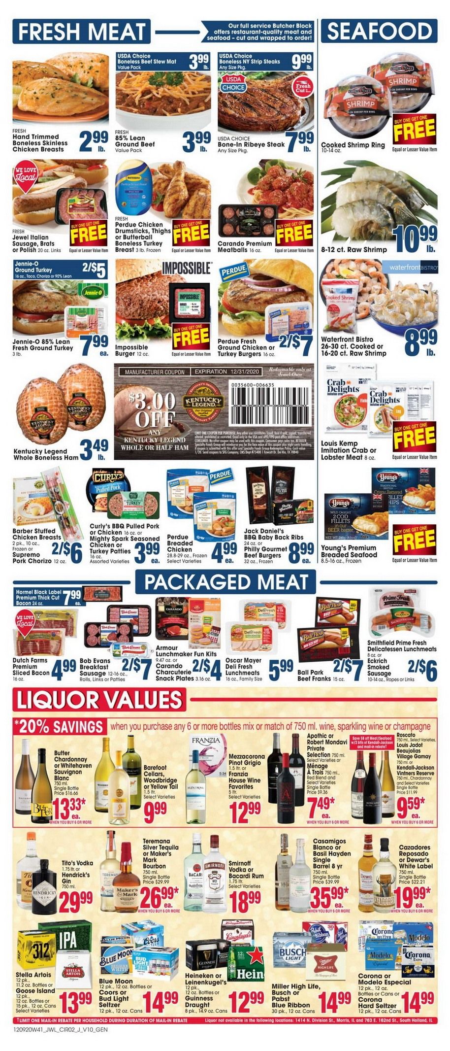 Jewel Osco Weekly Ad Dec 09 – Dec 15, 2020