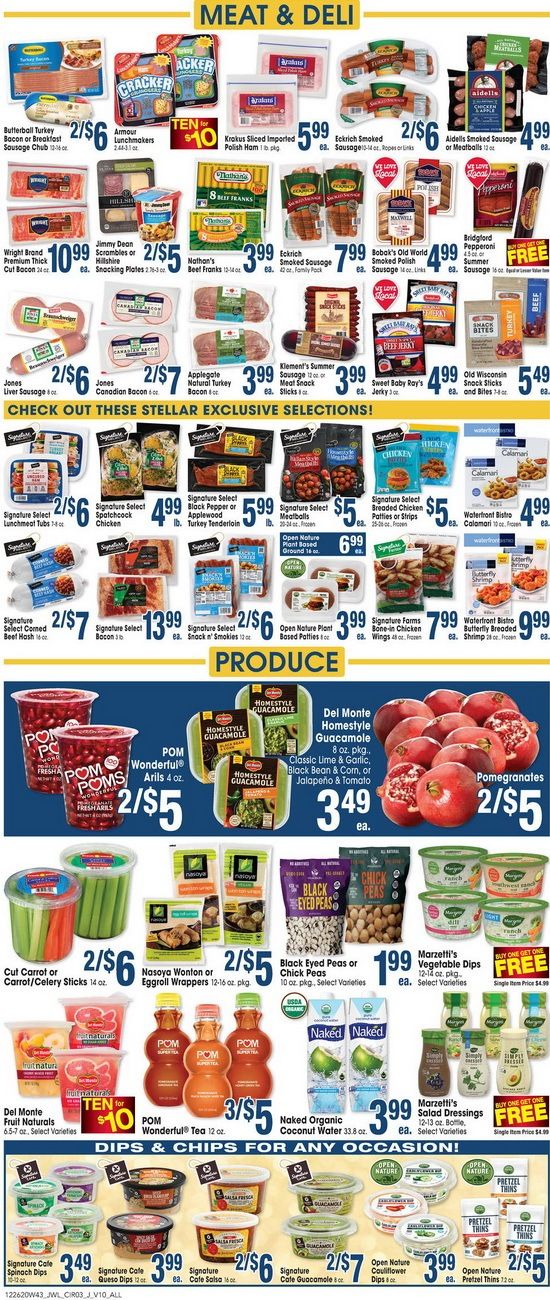 Jewel Osco Weekly Ad Dec 26 – Jan 01, 2021