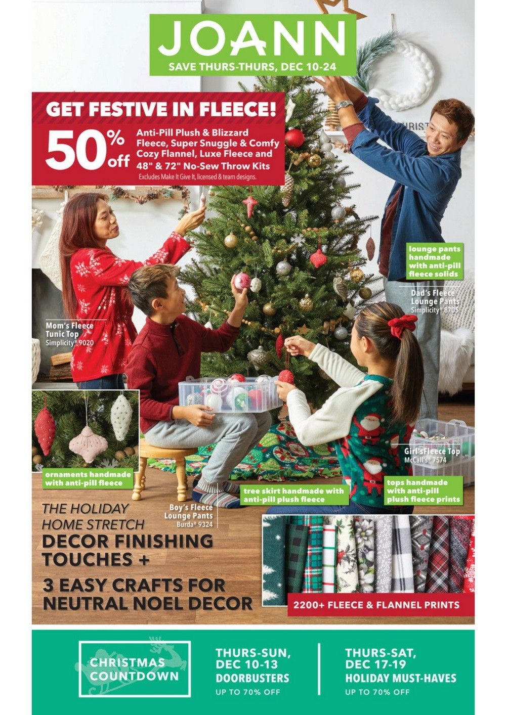 Jo-Ann Weekly Ad Dec 10 – Dec 24, 2020