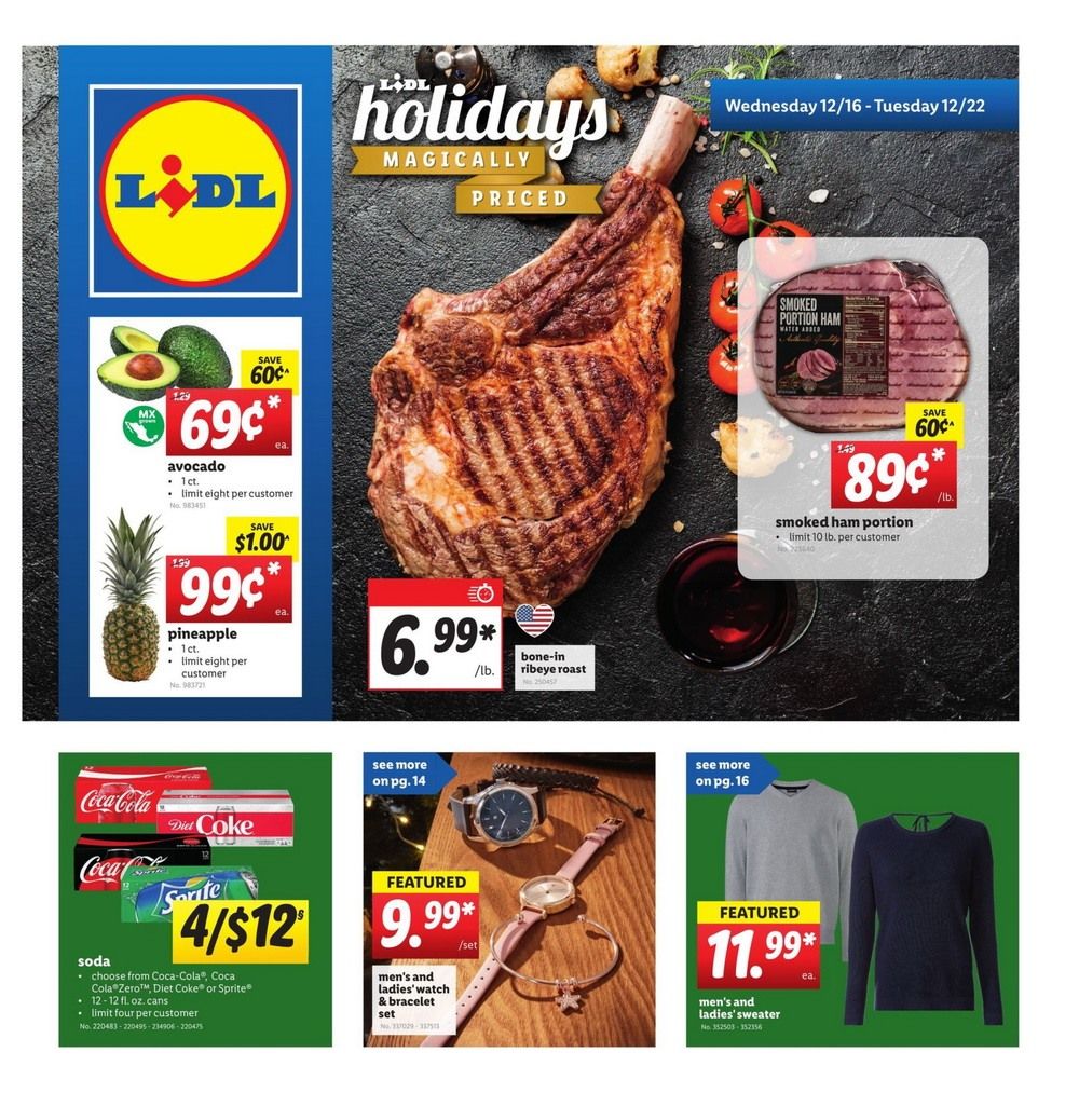 Lidl Weekly Ad Dec 16 – Dec 22, 2020