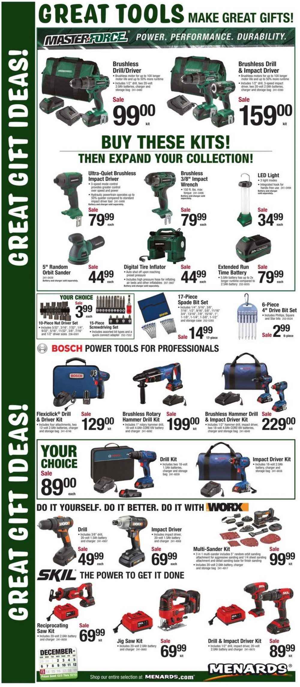 Menards Weekly Ad Dec 02 – Dec 13, 2020