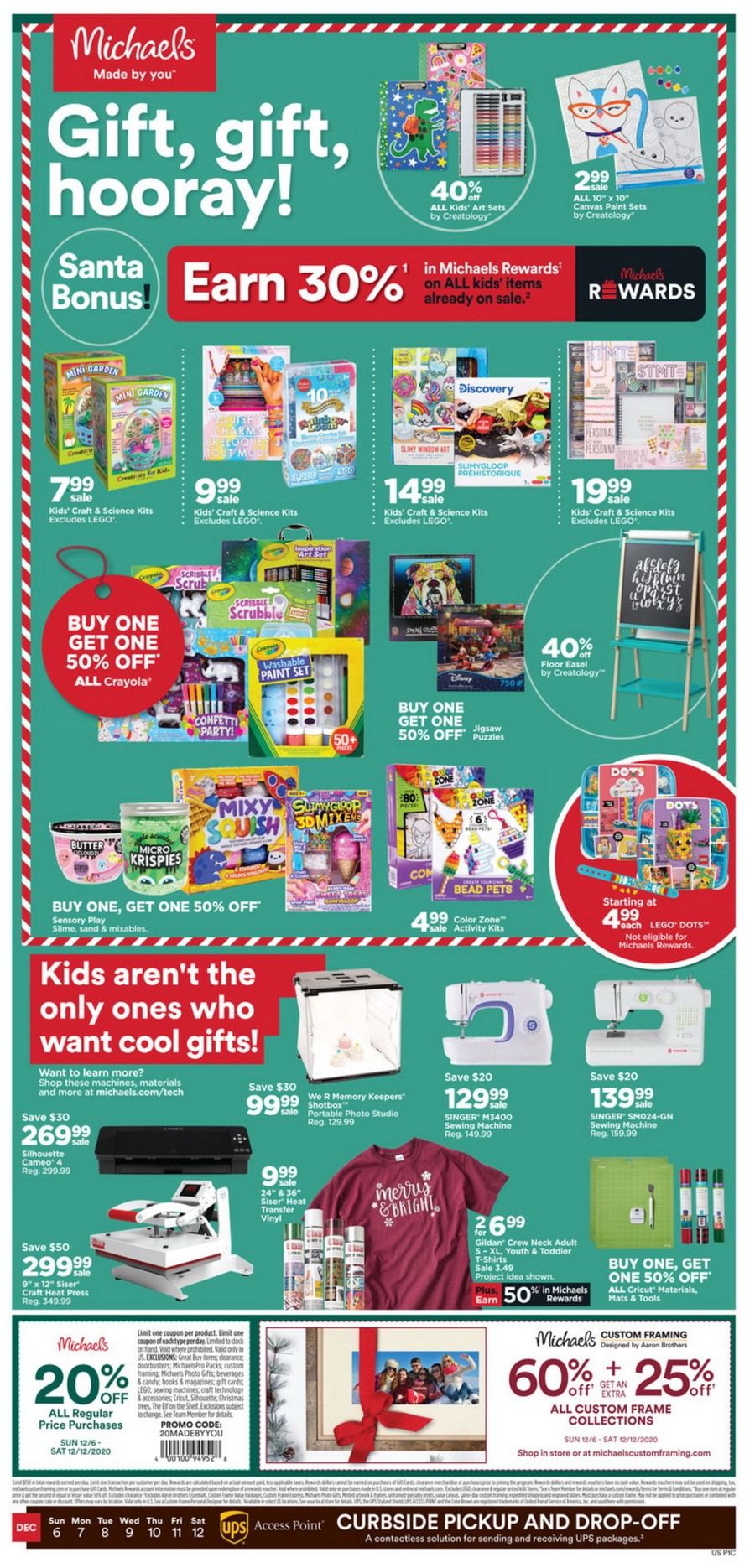 Michaels Weekly Ad Dec 06 – Dec 12, 2020
