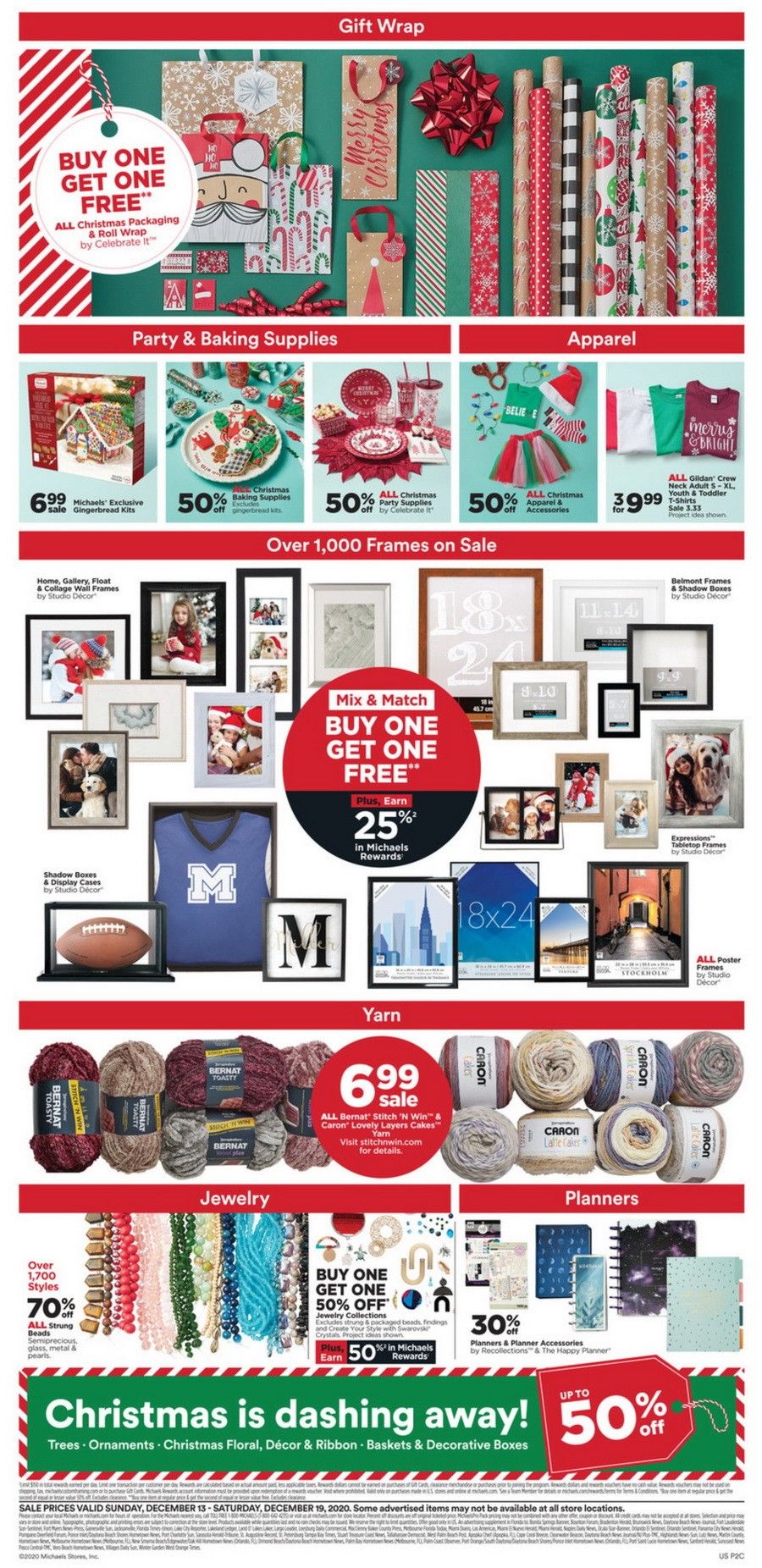 Michaels Weekly Ad Dec 13 – Dec 19, 2020