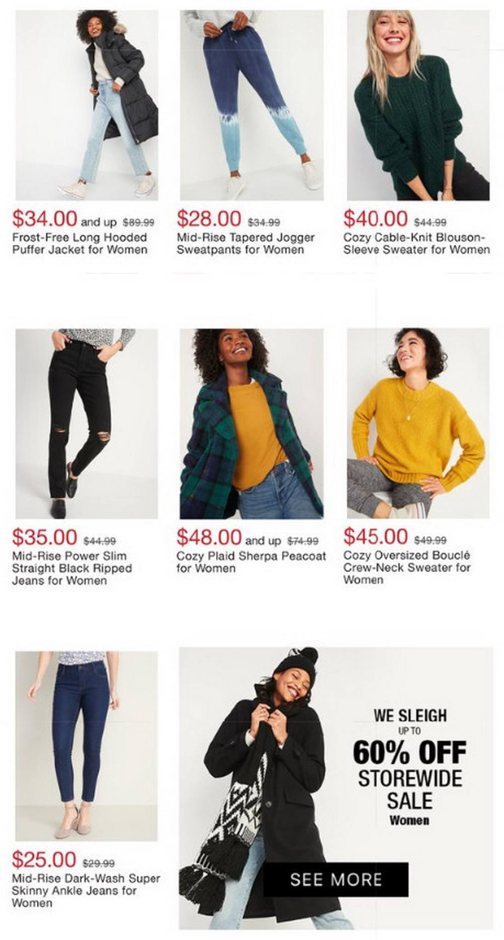 Old Navy Weekly Ad Dec 03 – Dec 07, 2020