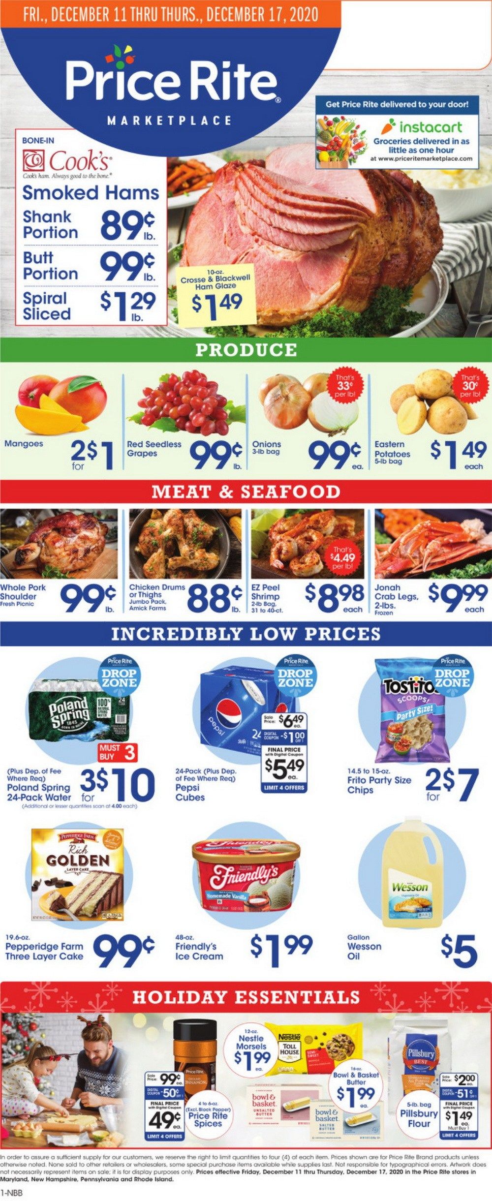 Price Rite Weekly Ad Dec 11 – Dec 17, 2020
