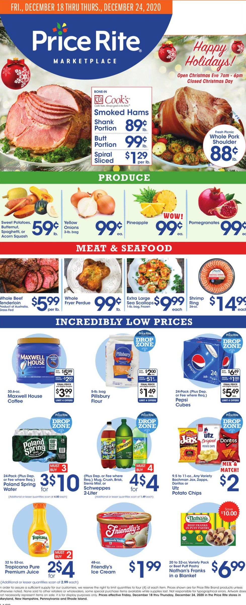 Price Rite Weekly Ad Dec 18 – Dec 24, 2020