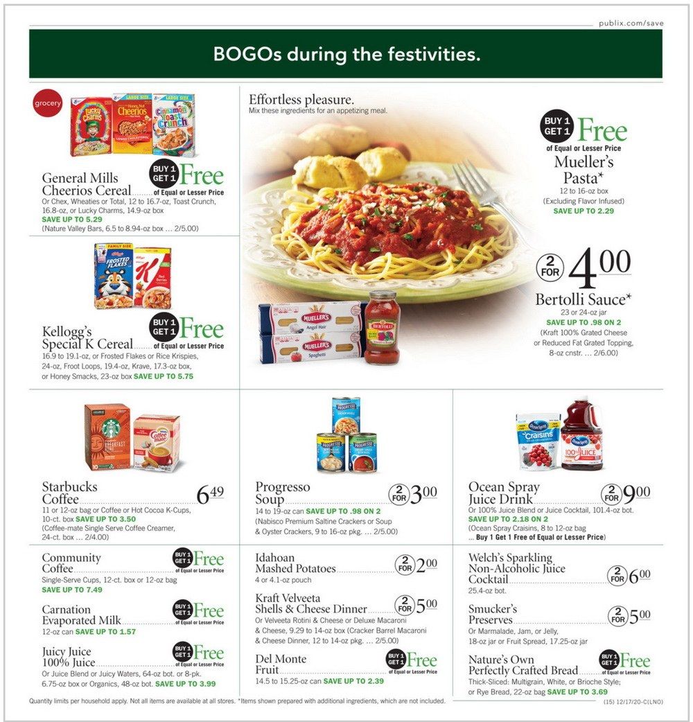 Publix Weekly Ad Dec 16 – Dec 24, 2020