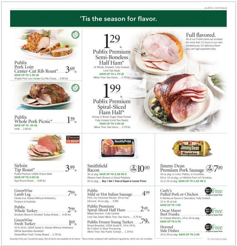 Publix Weekly Ad Dec 16 – Dec 24, 2020