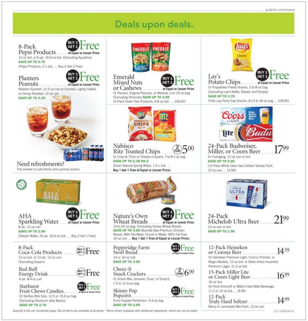 Publix Weekly Ad Dec 26, 2020 – Jan 01, 2021