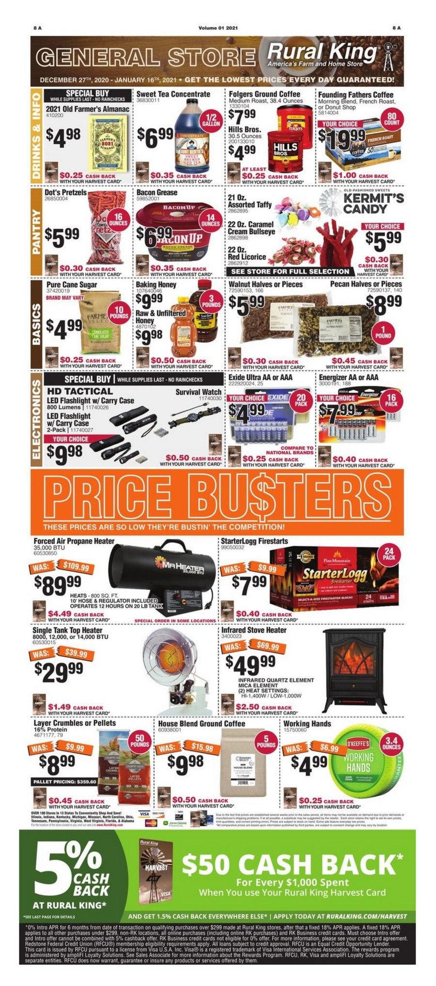 Rural King Weekly Ad Dec 27, 2020 – Jan 16, 2021