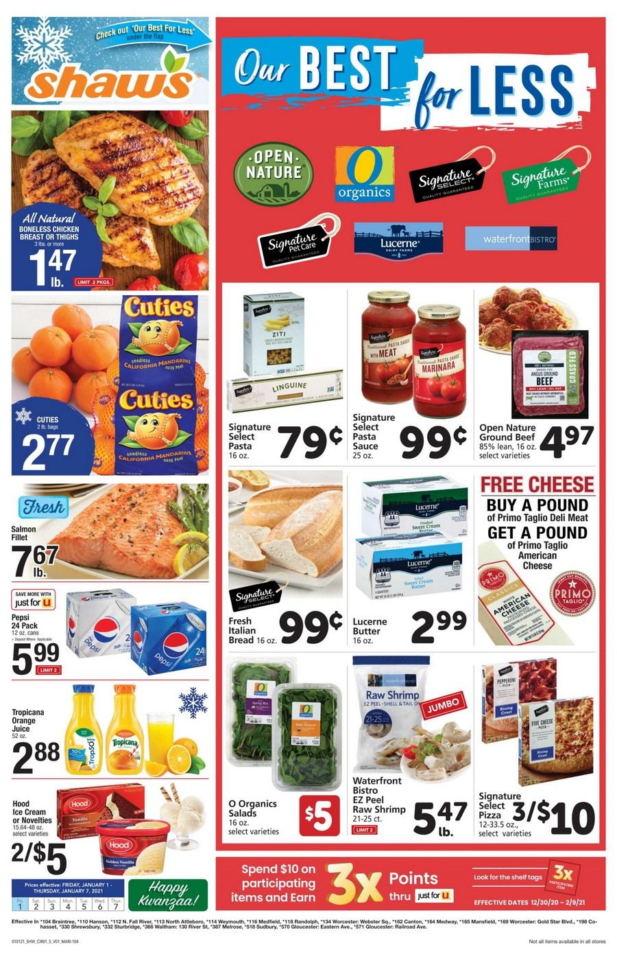 Shaw's Weekly Ad Jan 01 – Jan 07, 2021