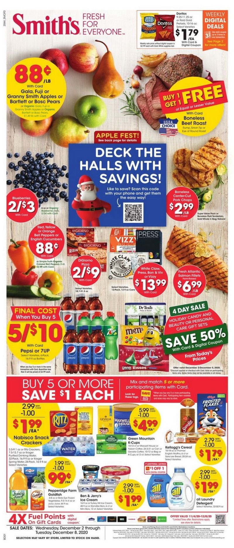Smith's Food and Drug Weekly Circular Dec 02 – Dec 08, 2020