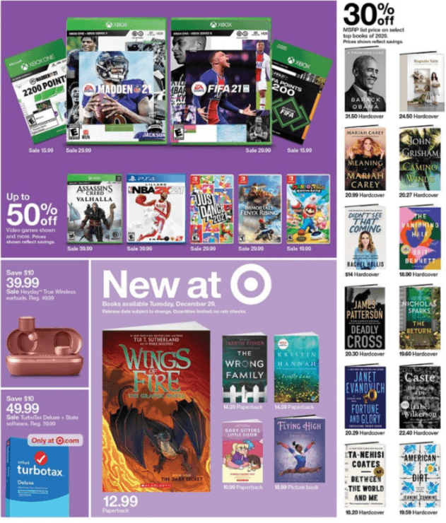 Target Weekly Ad Dec 27, 2020 – Jan 02, 2021