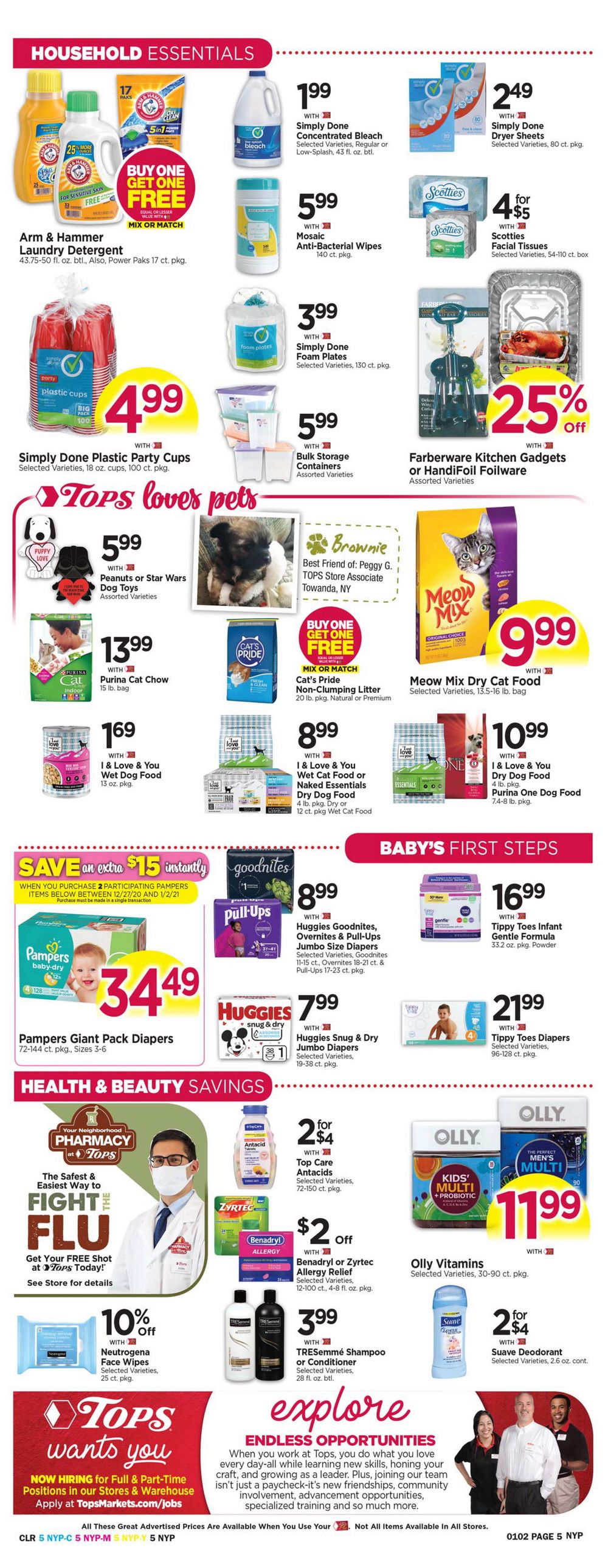 Tops Weekly Ad Dec 27, 2020 – Jan 02, 2021