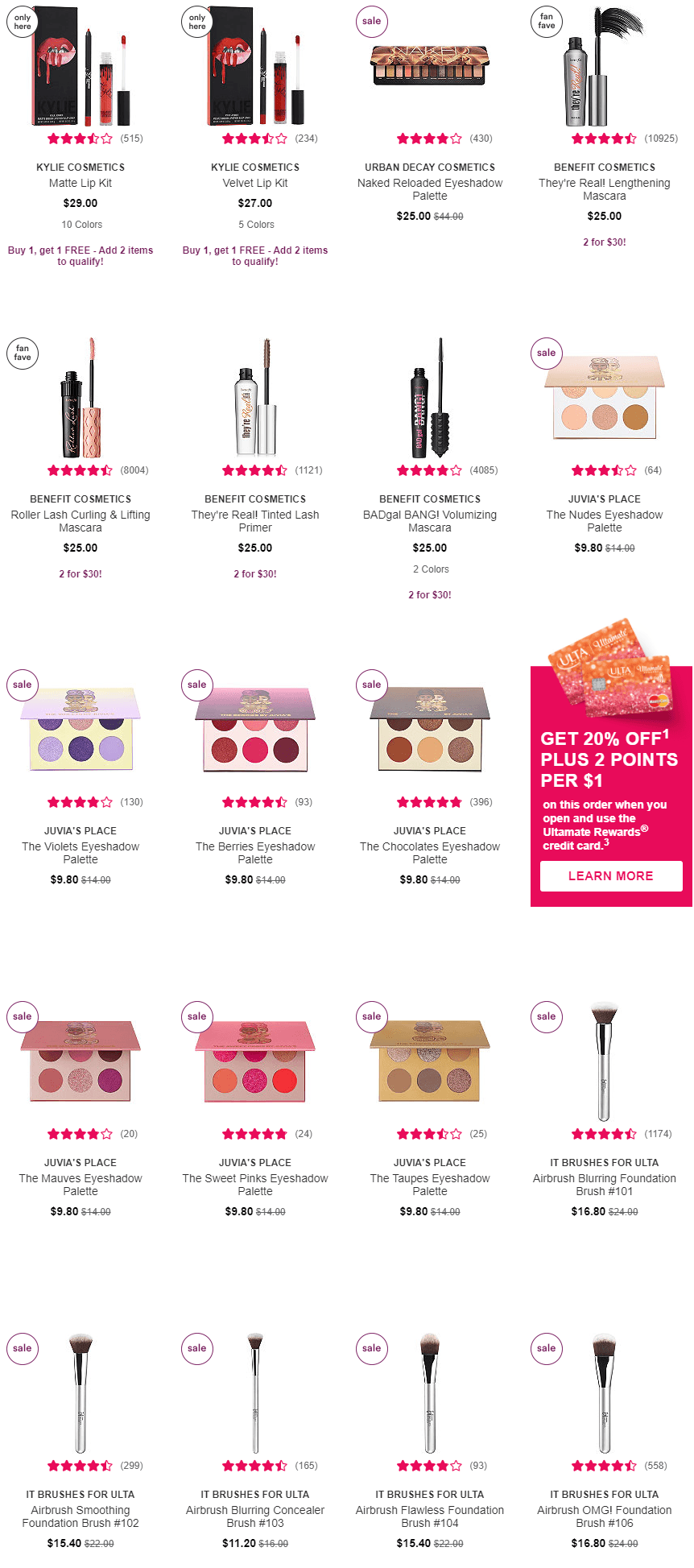 Ulta Beauty Christmas Ad Dec 21 – Dec 24, 2020