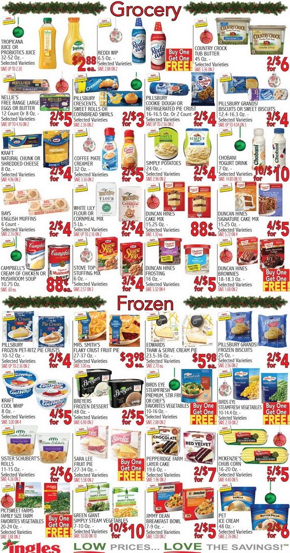 Ingles Weekly Ad Dec 16 – Dec 24, 2020