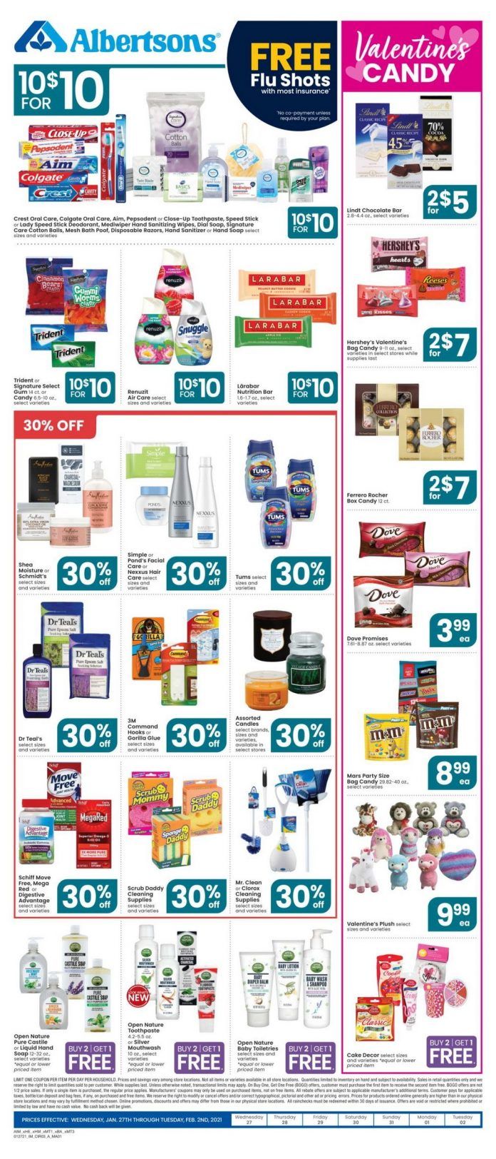 Albertsons Weekly Ad Jan 27 – Feb 02, 2021