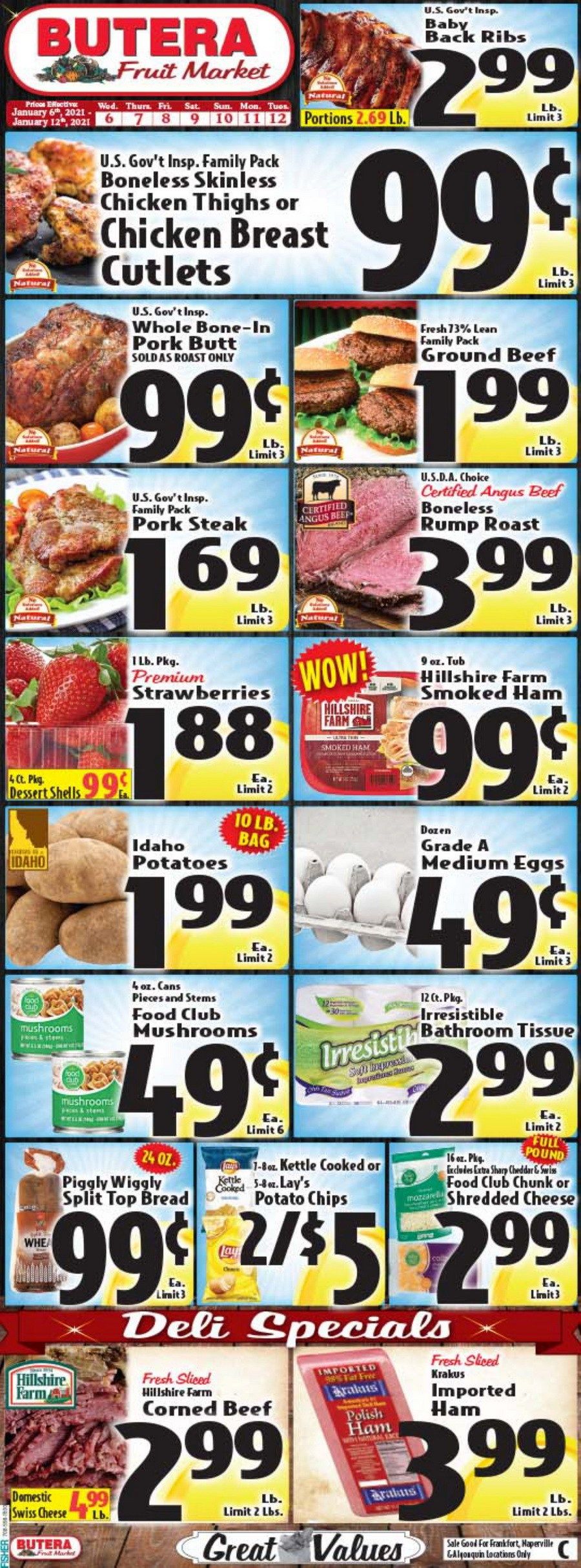 Butera Weekly Ad Jan 06 – Jan 12, 2021