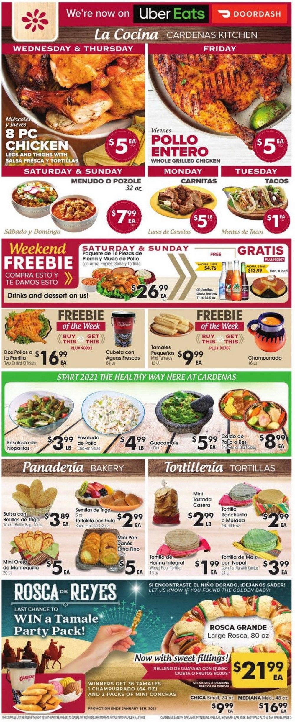 Cardenas Weekly Ad Jan 06 – Jan 12, 2021