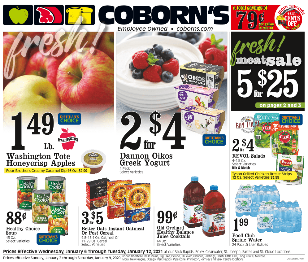 Coborn's Weekly Ad Jan 06 – Jan 12, 2021