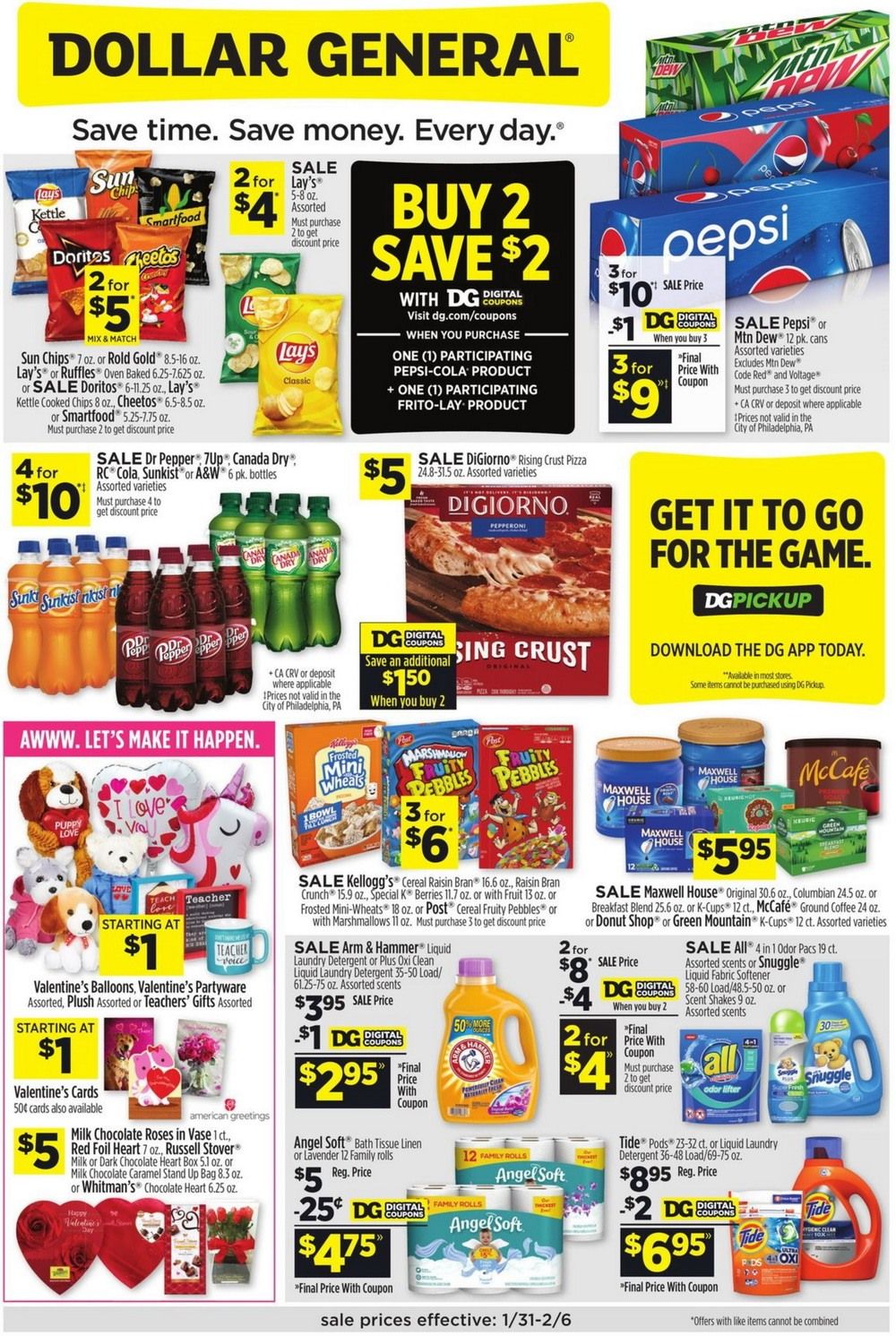 Dollar General Weekly Ad Jan 30 – Feb 06, 2021