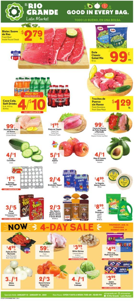 El Rio Grande Weekly Ad Jan 13 – Jan 19, 2021