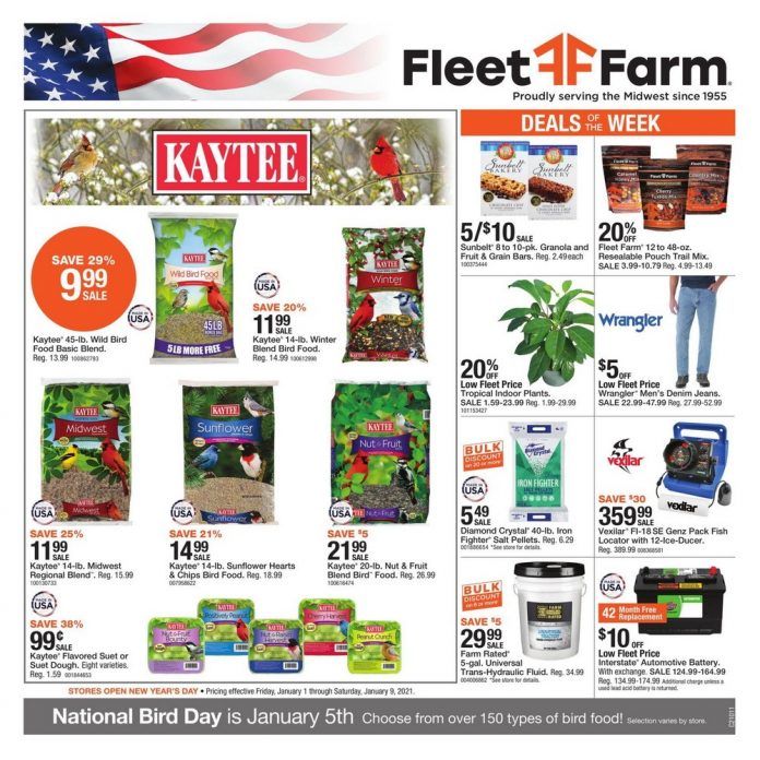 Fleet Farm Weekly Ad Jan 01 – Jan 09, 2021