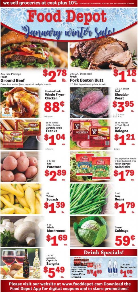 Food Depot Weekly Ad Jan 11 – Jan 17, 2021
