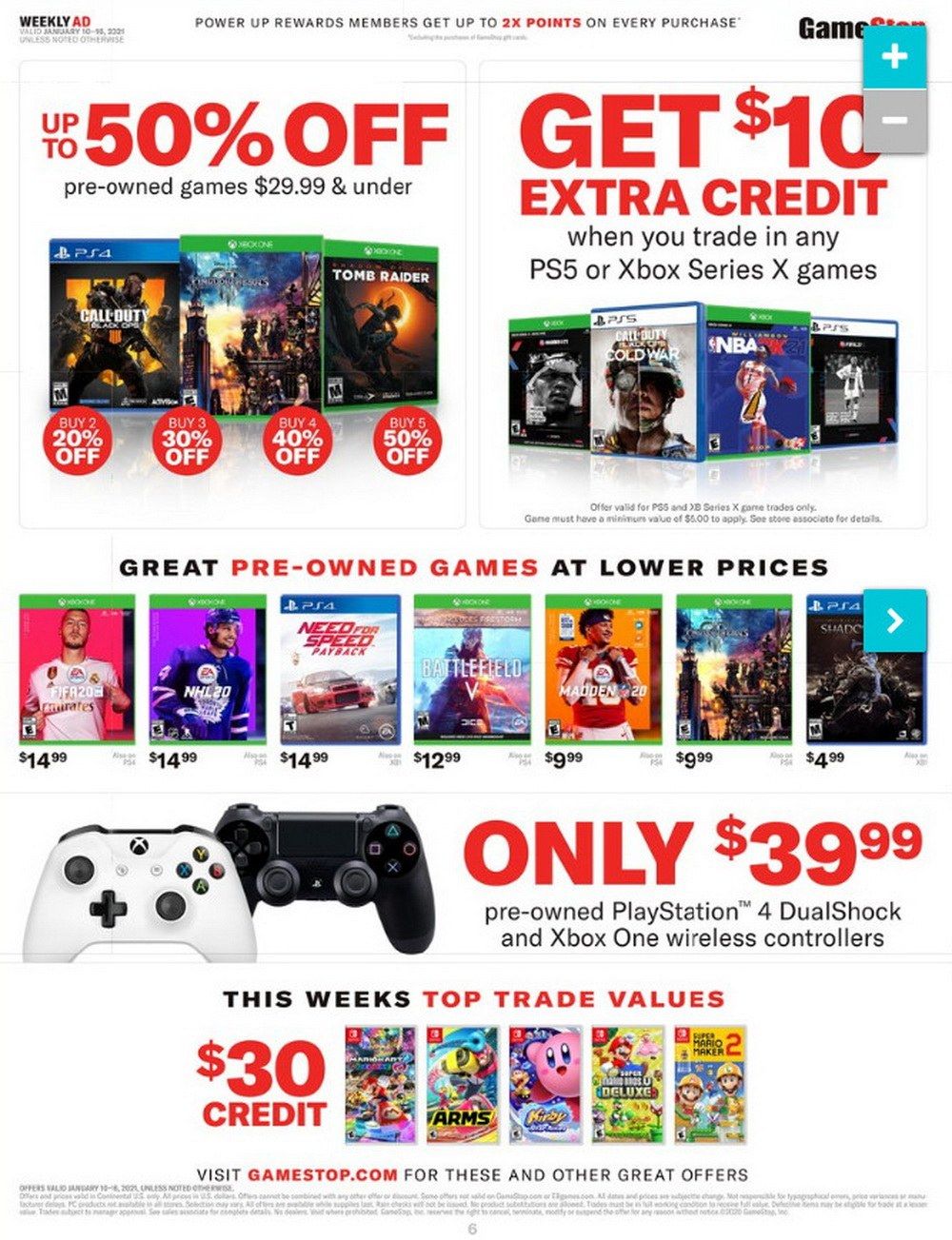 GameStop Weekly Ad Jan 10 – Jan 16, 2021
