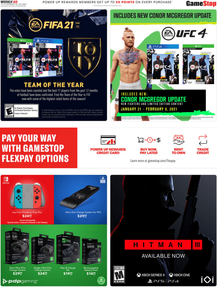 GameStop Weekly Ad Jan 24 – Jan 30, 2021