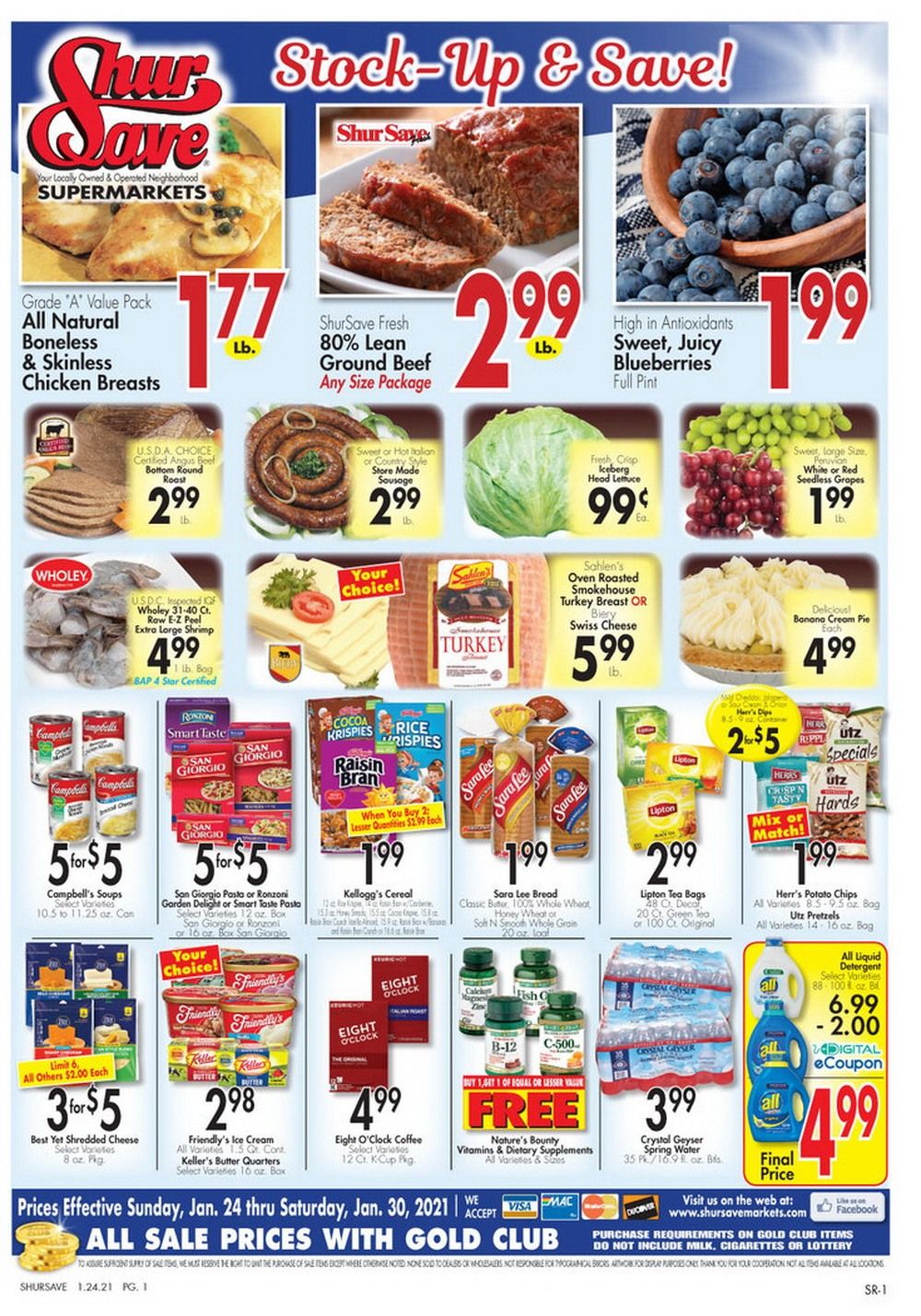 Gerrity's Supermarkets Weekly Ad Jan 24 – Jan 30, 2021