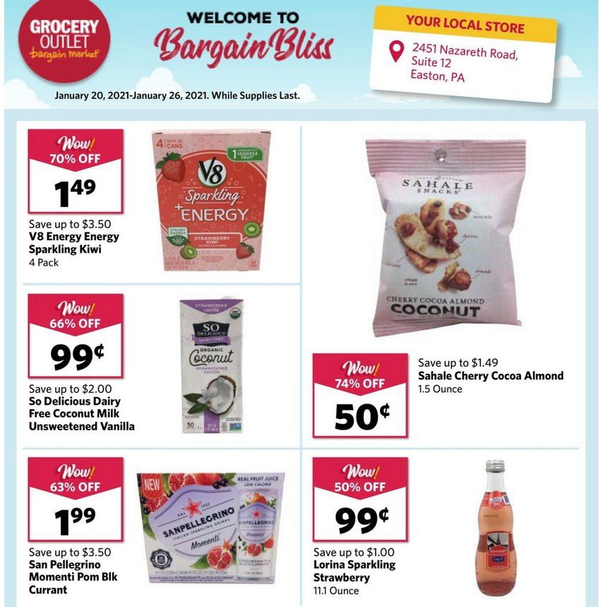 Grocery Outlet Weekly Ad Jan 20 – Jan 26, 2021
