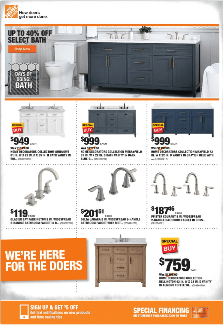 Home Depot Weekly Ad Jan 28 – Feb 04, 2021