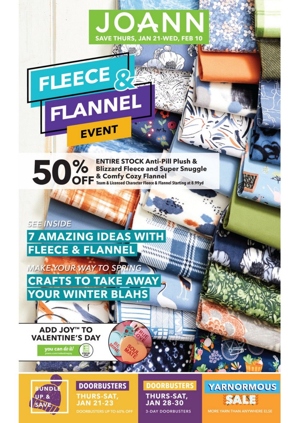 Jo-Ann Weekly Ad Jan 21 – Feb 10, 2021